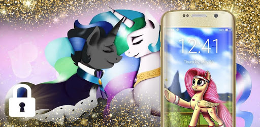 Little Rainbow Nice Cute Pony Cartoon Screen Lock for PC - How to ...