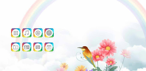 Rainbow-APUS Launcher theme for PC - How to Install on Windows PC, Mac