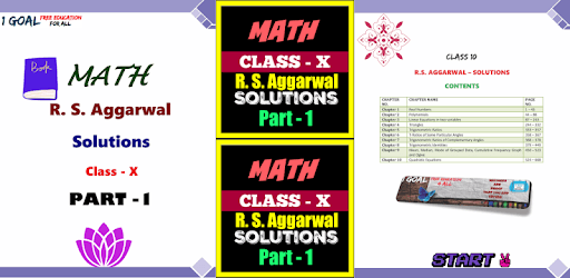 RS Aggarwal Class X Part-1 for PC - How to Install on Windows PC, Mac