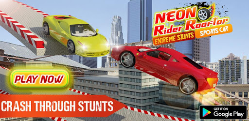 Neon Rider Rooftop - Extreme Stunts Sports Car for PC - How to Install ...
