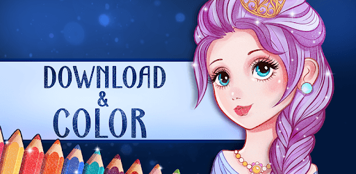 Animated Glitter Coloring Book - Princess APK Download For Free