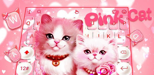 Cute Pink Lovely Kitty Cat Keyboard Theme for PC - How to Install on ...