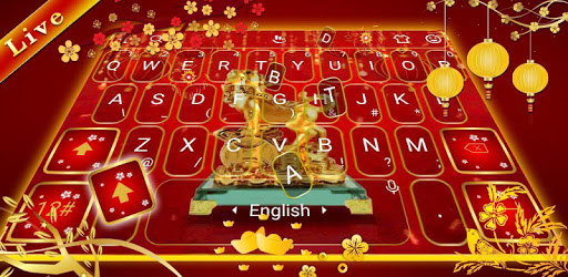 Live 3D Golden Red Chinese New Year Keyboard Theme for PC - How to ...