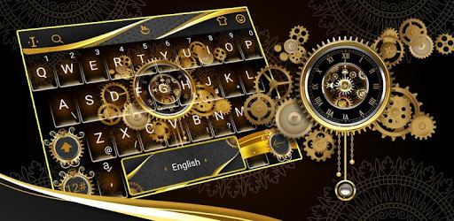 Clock Luxury Gold Keyboard Theme for PC - How to Install on Windows PC, Mac
