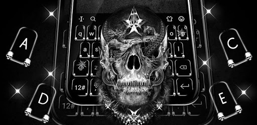 Dark Black Skull Keyboard Theme for PC - How to Install on Windows PC, Mac