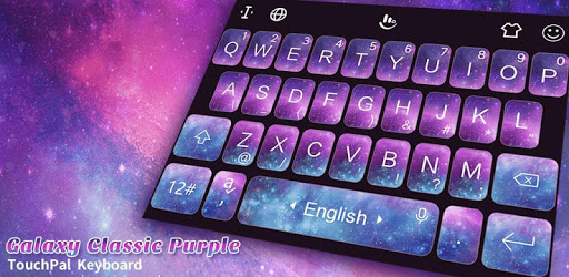 Galaxy Classic Purple Keyboard Theme APK Download For Free