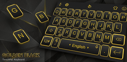 Golden Black Keyboard Theme APK Download For Free