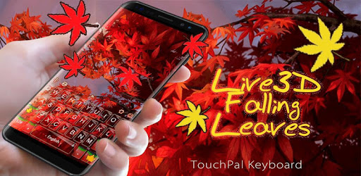 Live 3D Red Falling Leaves Keyboard Theme for PC - How to Install on ...