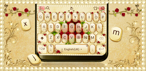 Luxurious Red Rose Golden Keyboard Theme for PC - How to Install on Windows PC, Mac