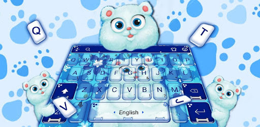 White Cute Puppy Keyboard Theme for PC - How to Install on Windows PC, Mac