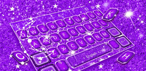 Purple Glitter Dream Keyboard Theme for PC - How to Install on Windows PC, Mac