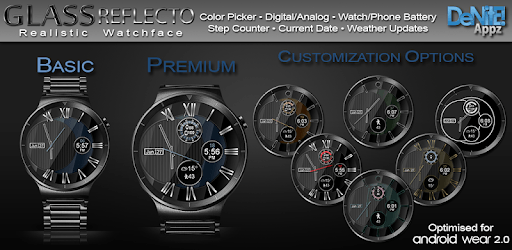 Glass Reflecto HD WatchFace Widget Live Wallpaper for PC - How to ...