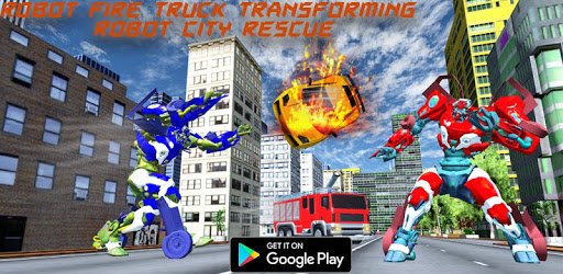 Robot Fire Truck Transforming Robot City Rescue for PC - How to Install ...