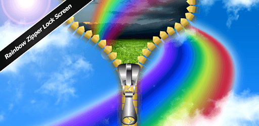 Rainbow Zipper Lock Screen APK Download For Free