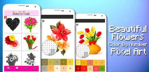 Beautiful Flower Coloring By Number - Pixel Art for PC - How to Install ...