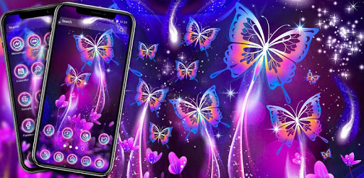 Live Neon Butterfly Launcher Theme HD Wallpapers for PC - How to ...