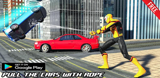 Amazing Spider Rope Man hero: Police Crime city APK Download For Free