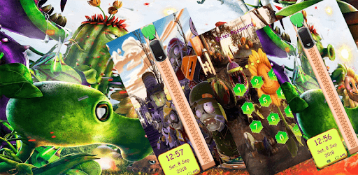 Plant Versus Zombi Zipper Lockscreen APK Download For Free