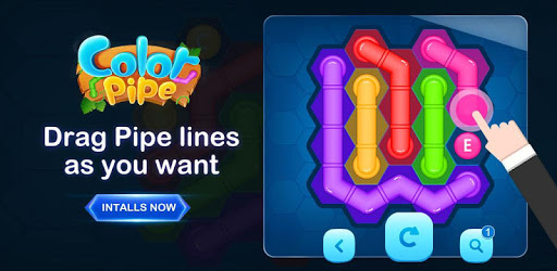 Color Pipe - Connect Line Puzzle for PC - How to Install on Windows PC, Mac