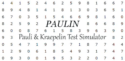 Paulin - Pauli & Kraepelin Test Simulator for PC - How to Install on ...