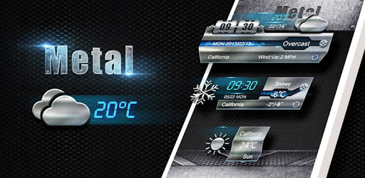 Metal GO Weather Widget Theme for PC - How to Install on Windows PC, Mac