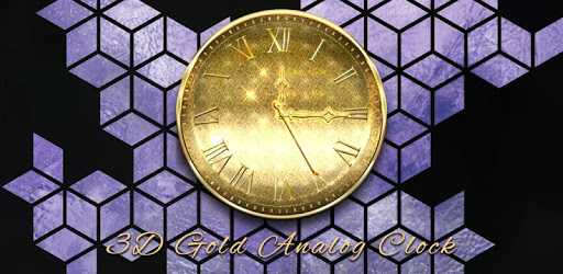 3D Gold Analog Clock for PC - How to Install on Windows PC, Mac