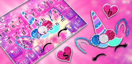 Glitter Girly Unicorn Keyboard Theme for PC - How to Install on Windows PC, Mac