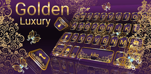 Golden Luxury Butterfly Keyboard Theme for PC - How to Install on ...