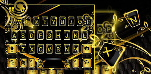Luxury Golden Floral Keyboard Theme for PC - How to Install on Windows PC, Mac
