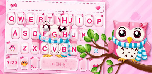 Pink Cute Owl Keyboard Theme for PC - How to Install on Windows PC, Mac