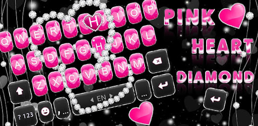 Pink Diamond Heart Keyboard Theme for PC - How to Install on Windows PC ...
