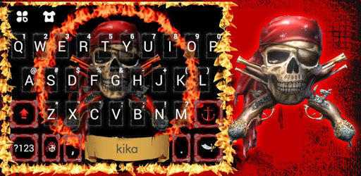 Pirate Skull Fire Keyboard Theme for PC - How to Install on Windows PC, Mac