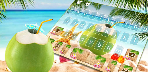 Summer Beach Coconut Keyboard Theme for PC - How to Install on Windows ...
