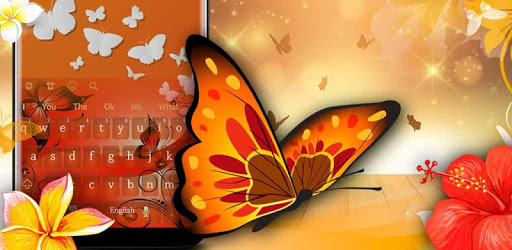Orange Butterfly Keyboard for PC - How to Install on Windows PC, Mac