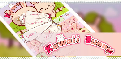 Kawaii Bunny GO Keyboard Theme for PC - How to Install on Windows PC, Mac