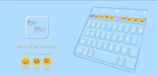 Boy Blue Emoji keyboard Theme for PC - How to Install on Windows PC, Mac