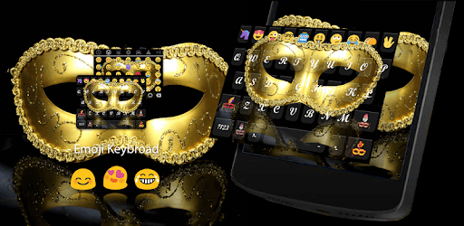 Gold Masquerade Emoji Keyboard for PC - How to Install on Windows PC, Mac