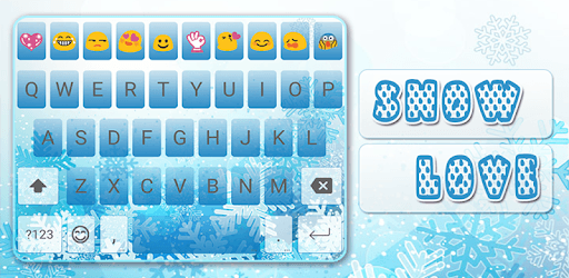 Snow Love Emoji Keyboard Theme for PC - How to Install on Windows PC, Mac