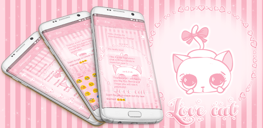 SMS Messages Love Cat Theme for PC - How to Install on Windows PC, Mac