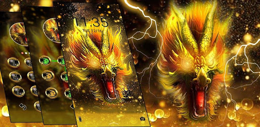 3D Gold Dragon Lock Theme for PC - How to Install on Windows PC, Mac