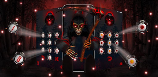 3D Red Grim Skull Lock screen for PC - How to Install on Windows PC, Mac