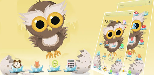 Cute Cartoon Owl Theme Wallpaper for PC - How to Install on Windows PC, Mac