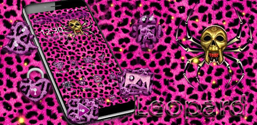 Pink leopard skull Theme pink leopard print for PC - How to Install on ...