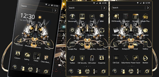 Gold Dragon High tech Theme for PC - How to Install on Windows PC, Mac