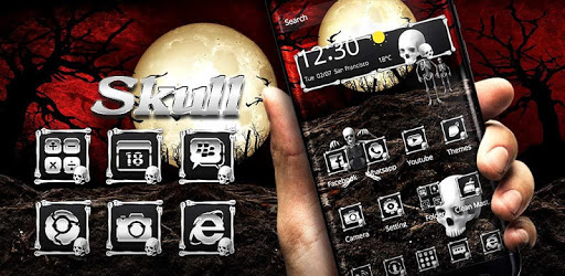 Silver Skull Theme & Lock Screen for PC - How to Install on Windows PC, Mac