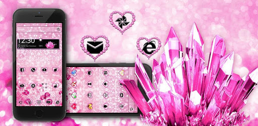 Glitter Pink Diamond Theme for PC - How to Install on Windows PC, Mac