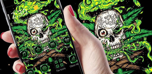 Green Weed Skull Theme for PC - How to Install on Windows PC, Mac