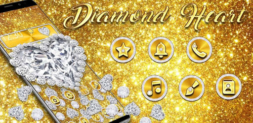 Golden Diamond Heart Gravity Theme for PC - How to Install on Windows ...