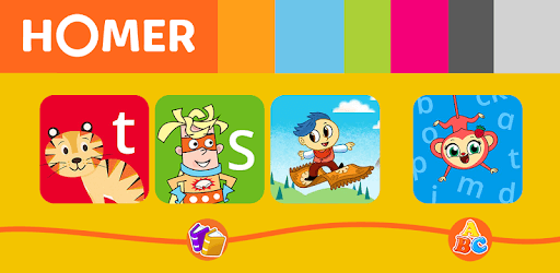 Homer - #1 Learn-to-Read Program for Kids Age 2-8 APK Download For Free
