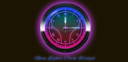 Neon Lights Clock Widget for PC - How to Install on Windows PC, Mac